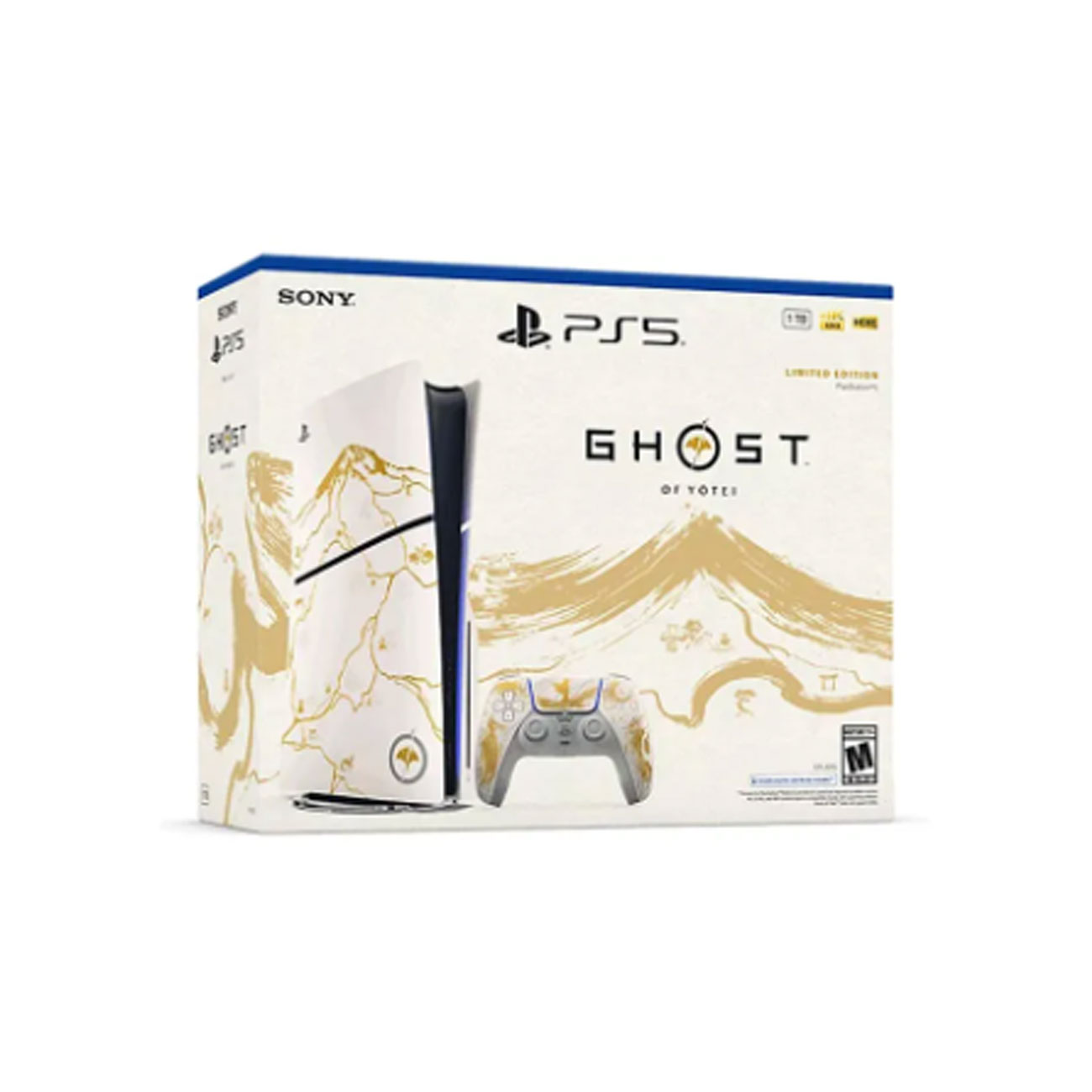 خرید و قیمت کنسول بازی ۵ اسلیم استاندارد سونی Sony Ghost of Yotei Gold ...